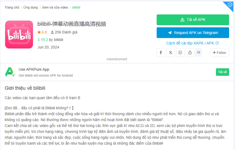 Bilibili Trung Quốc là gì? Cách tải app Bilibili chi tiết